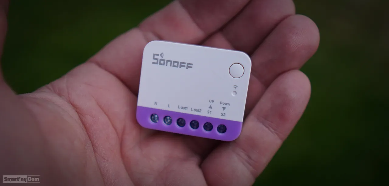 Twoje rolety w końcu smart! Sonoff MINI-RBS - Smart'ny Dom